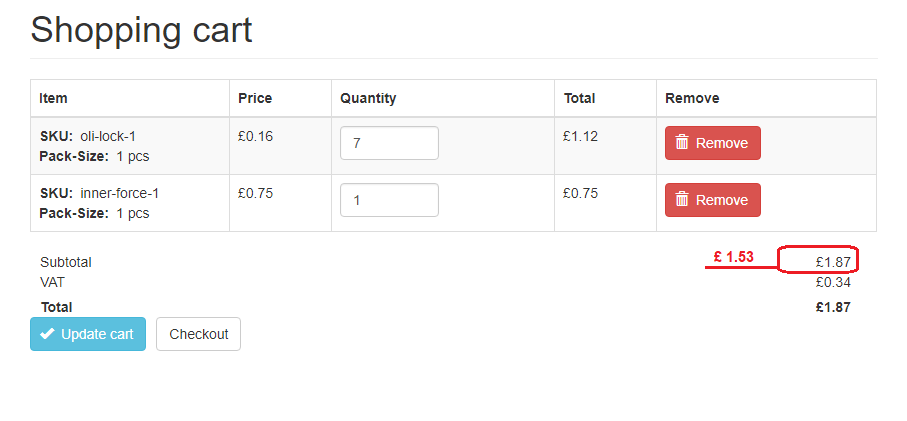 Provide a "subtotal without tax" to the order total template [#2893860] | Drupal.org